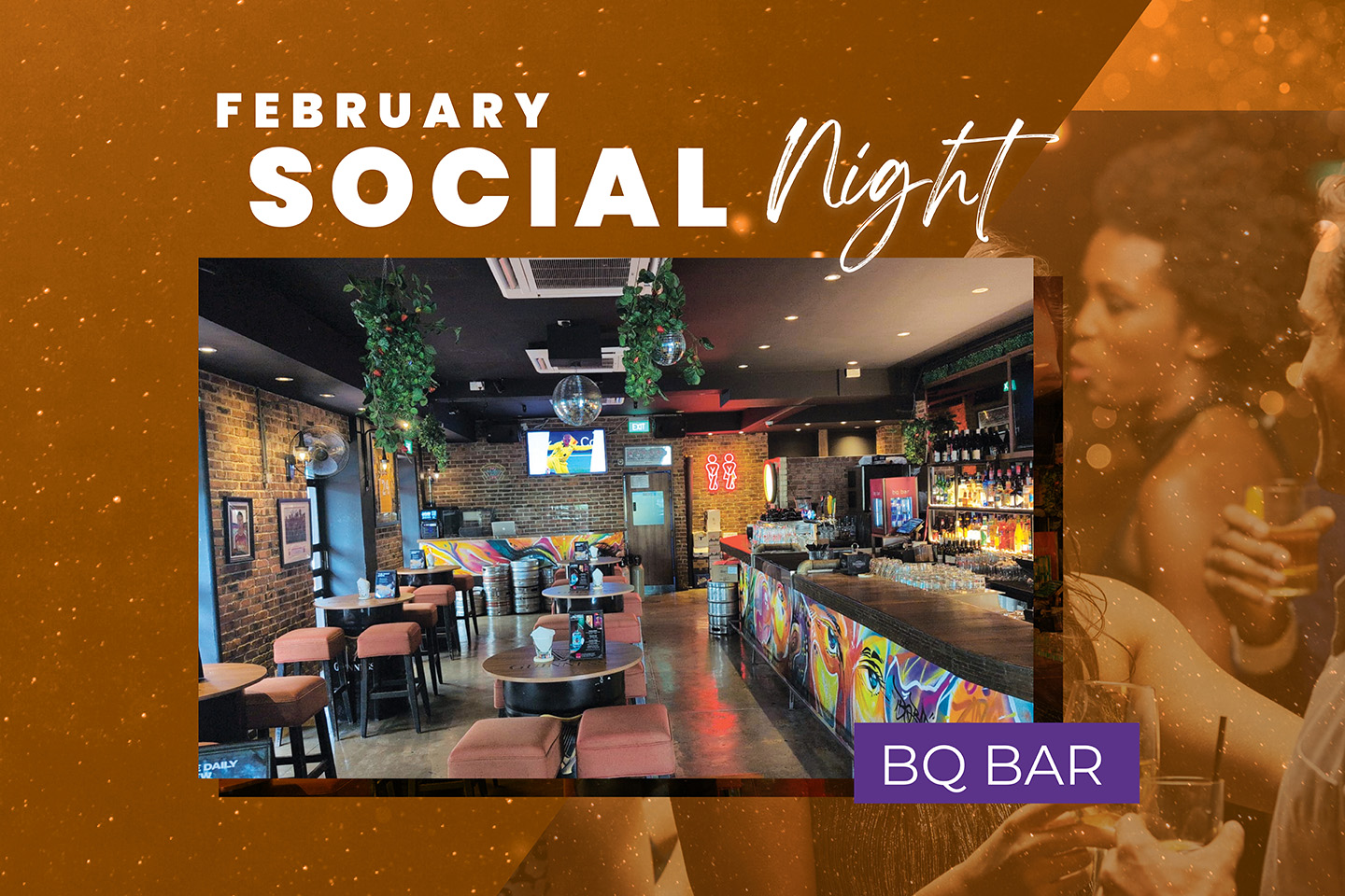 Social Night at BQ Bar 25 February | ANZA